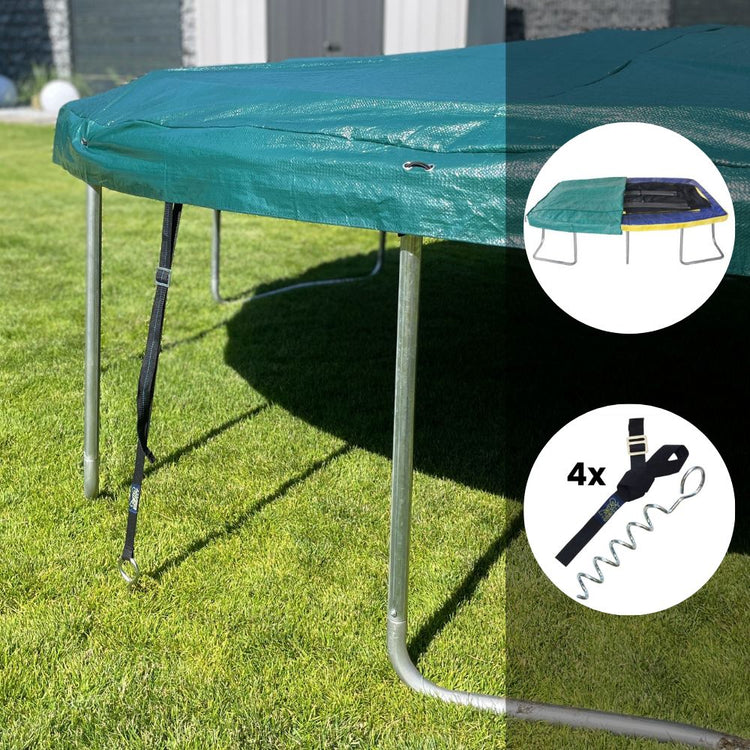 6ft 8ft 10ft 12ft 14ft Round Trampoline Heavyweight Mattress Cover in ...